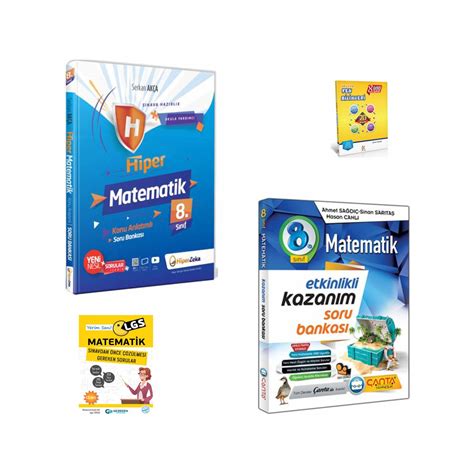 Hiper Zeka Yayınları 8 Sınıf Hiperzeka Hiper Matematik Soru Kitabı