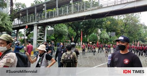 Ada Demo Medan Merdeka Barat Arah Istana Merdeka Ditutup