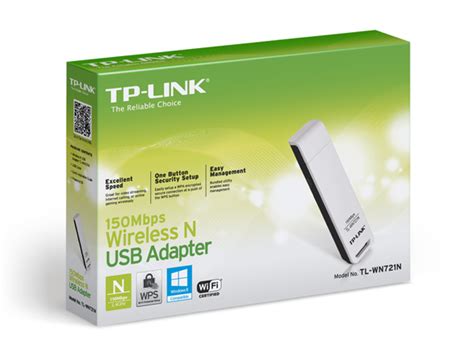 TL WN721N 150Mbps Wireless N USB Adapter TP Link