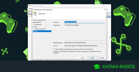 Apagado automático en Windows 11 cómo programarlo paso a paso