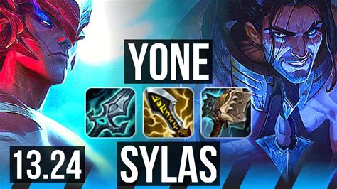 Yone Vs Sylas Mid Solo Kills Games Na Master