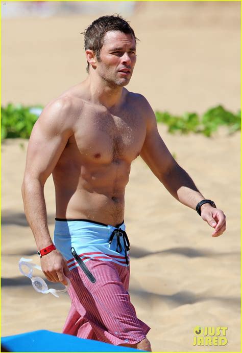 Shirtless James Marsden Shows Off Ripped Body In Hawaii Photo 3131796