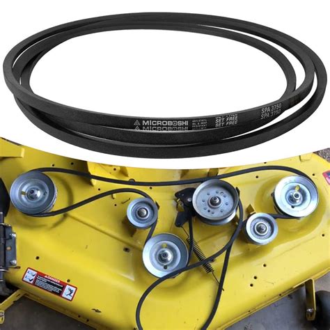 How To Replace The Mower Deck Belt On A John Deere D155 Step By Step