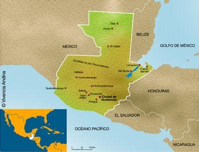 D Nde Est Guatemala En El Mapa Desc Brelo Aqu