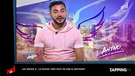 Les Anges Kim Fait Un Strip Tease Torride Anthony Premier Baiser