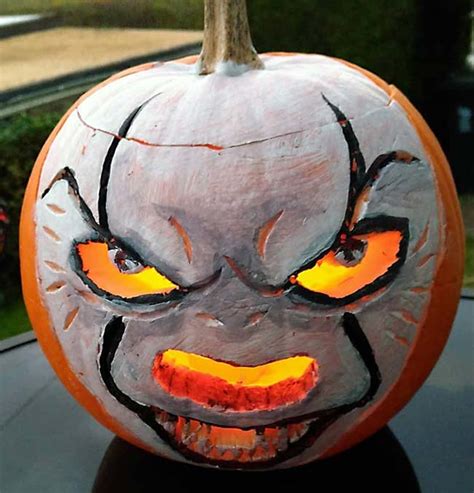 35 Scary Halloween Painted Faces