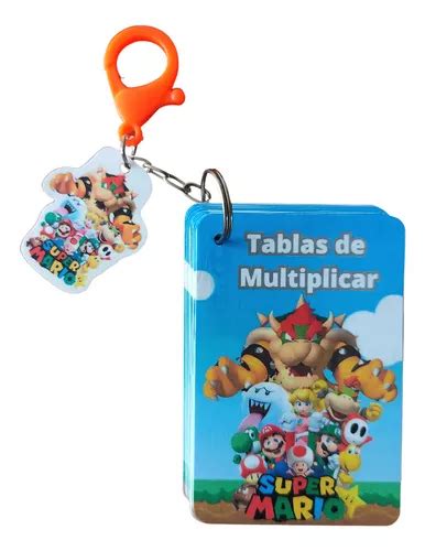 Llaveros Tablas De Multiplicar Laminado Opalina Gruesa En Venta En