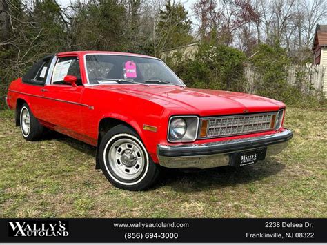 USED CHEVROLET NOVA 1978 For Sale In Franklinville NJ Wally S