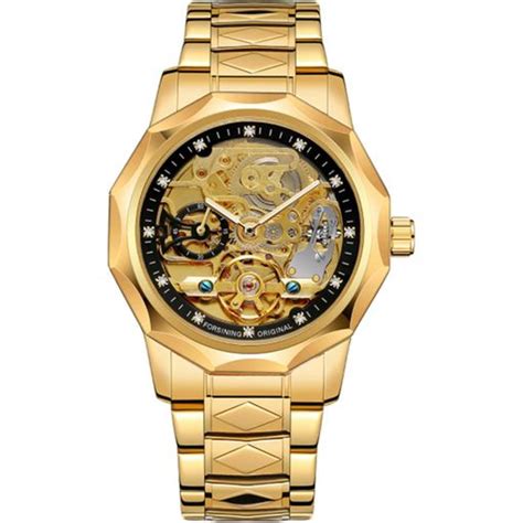Veanxin Reloj De Pulsera Luminoso Automático Resistente Al Agua Con