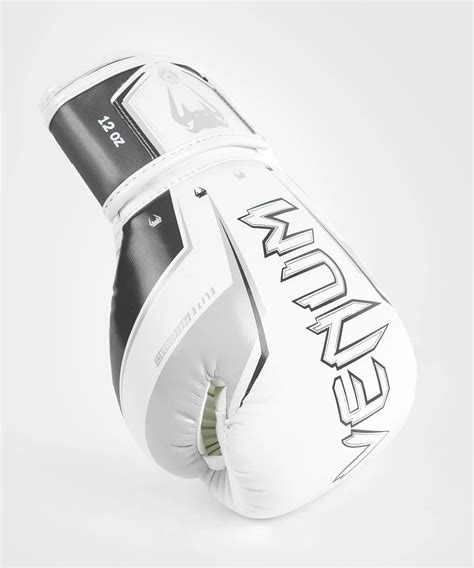 Guantes de boxeo Venum Elite Evo gris blanco Envío Gratis