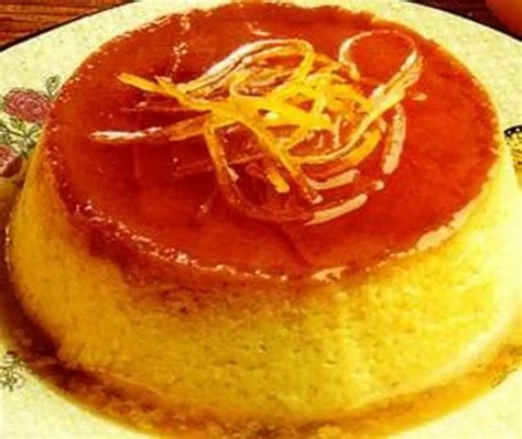 Pudim De Laranja A Moda Antiga Culinária Cultura Mix