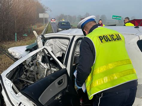 Tragiczny wypadek pod Sztumem Nie żyje kierowca