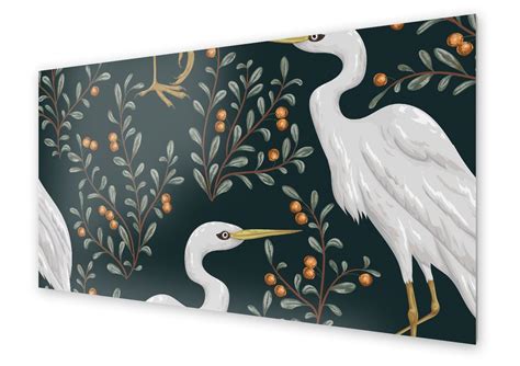 Panel Kuchenny HOMEPRINT Czaple 120x60 Cm HOMEPRINT Sklep EMPIK