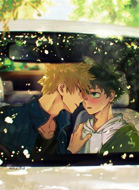Somos apenas nós Bakudeku Revelações Casais bonitos de anime