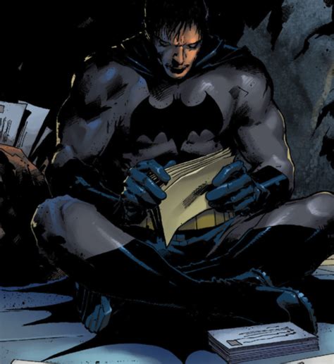 Batman Sits