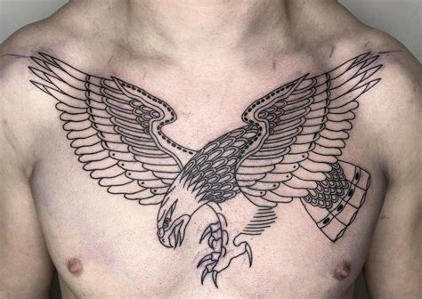 Best Eagle Chest Tattoo Designs That Will Blow Your Mind