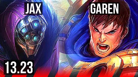 JAX Vs GAREN TOP 6 0 0 900 Games 900K Mastery Dominating KR