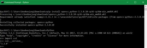 python 3 and opencv part 1 how to install opencv for python and how to