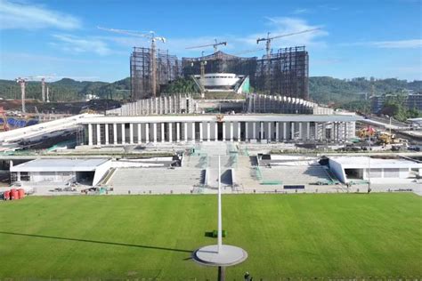 Progres Istana Presiden IKN Capai 92 3 Jokowi Siap Berkantor Bulan Ini