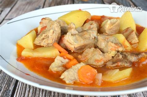 Estofado de cerdo en olla rápida Recetinas