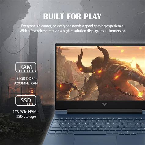 Hp Victus Full Hd Hz Gaming Laptop Intel Core I H Gb