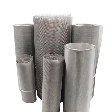 China Stainless Steel Woven Wire Mesh 120 Mesh Fine Mesh Screen Roll