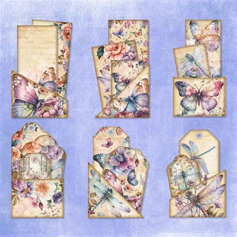 Sets Of Free Vintage Printables For Your Junk Journals Scrapbook