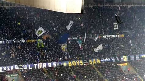 Milan Inter 3 0 Tifo Curva Nord Milano YouTube