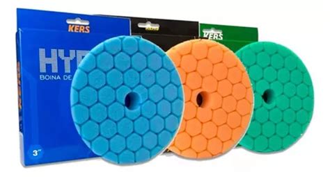 Kit De Boinas De Espuma Corte Lustro Refino Hyper 3pol Kers MercadoLibre