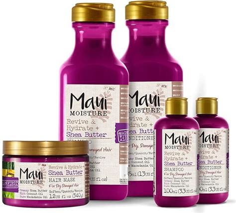 Maui Moisture Ensemble shampoing végétalien après shampoing et masque