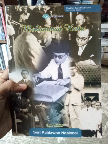 Jual ORIGINAL ANTIK Buku Biografi Seri Pahlawan Nasional MOHAMMAD HATTA