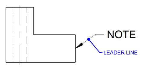 Dimension Extension And Leader Lines EngineeringTechnology Org