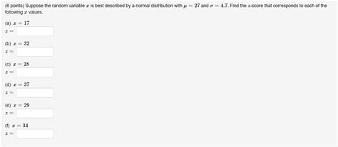solved 6 points suppose the random variable x is best