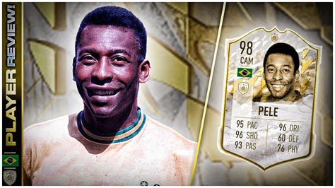 THE KING PRIME ICON 98 RATED PELE PLAYER REVIEW FIFA 23