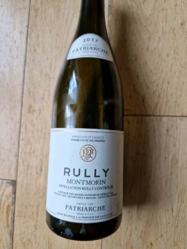Patriarche Père Fils Rully Montmorin Vivino US