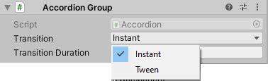 Accordion Unity UI Extensions GitHub Io