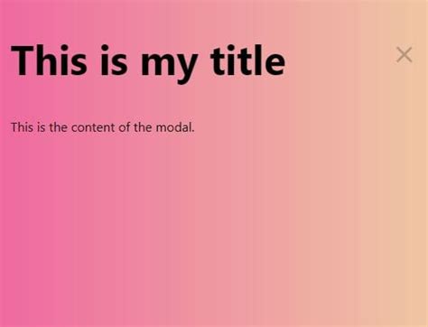 Sliding Fullscreen Modal Plugin For Jquery Fullmod Free Jquery Plugins