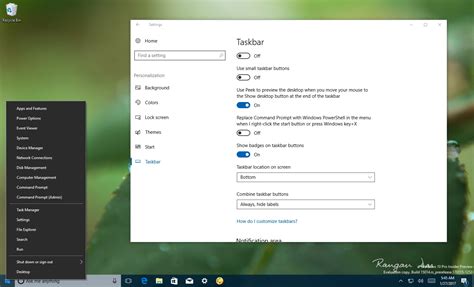 how to add command prompt back to the power user menu on windows 10 pureinfotech