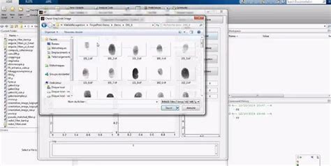 matlab fingerprint recognition code