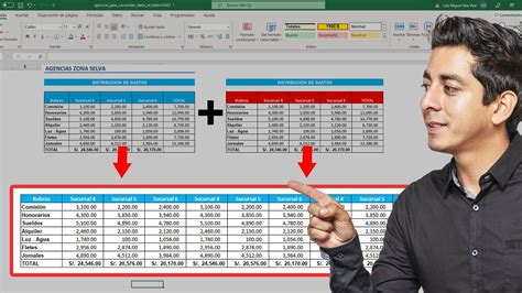 Como Consolidar Datos En Excel Uniendo Diferentes Hojas Y Archivos En