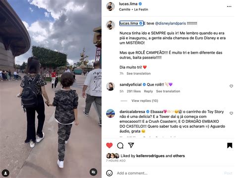 Sandy Mostra Rara Apari O Do Filho Em Parque Na Fran A