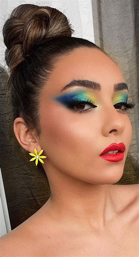 Exotic Makeup Looks For A Summer Escape Tropical Ocean Inspired