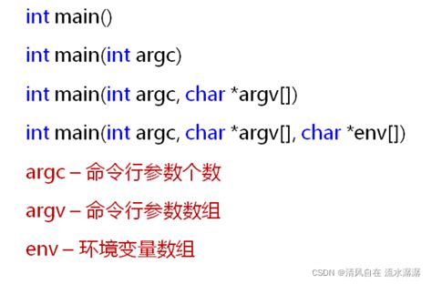 【c语言进阶剖析】32 c语言中的 main 函数与命令行参数 c语言主函数 csdn博客
