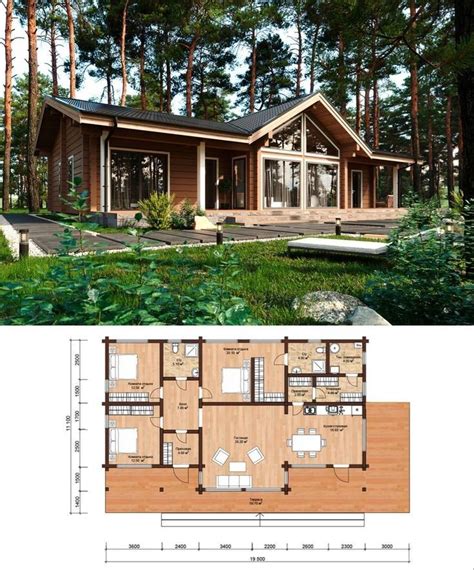 The Floor Plan For This Cabin Is Very Small And Has Lots Of Room To Put