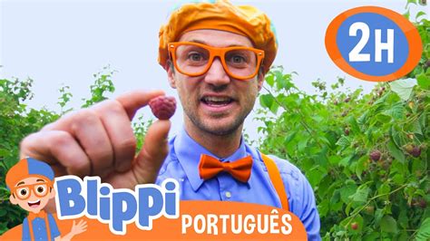 Blippi Visita Uma Fazenda De Framboesas Horas Do Blippi Brasil