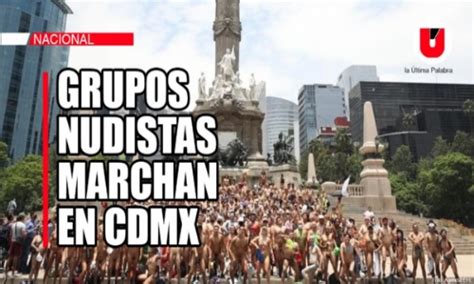 Realizan primer Día al Desnudo en Ciudad de México para normalizar la