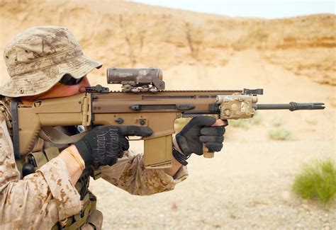 Fn Scar Mk Rifle Custom Project D Model By Socksthecat Off