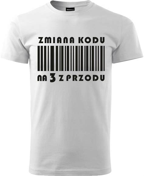 Koszulka Zmiana Kodu Na 3 Z Przodu Urodziny 30 Ceny I Opinie Ceneo Pl