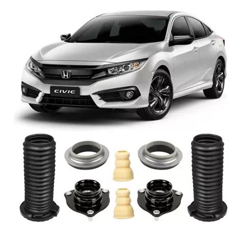 Kit Batente Coxim Amortecedor Dianteiro New Civic Frete Gr Tis
