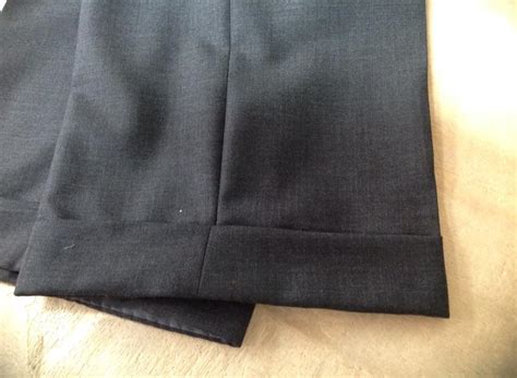 Dettagli Il Risvolto Dei Pantaloni Sartoria Crimi